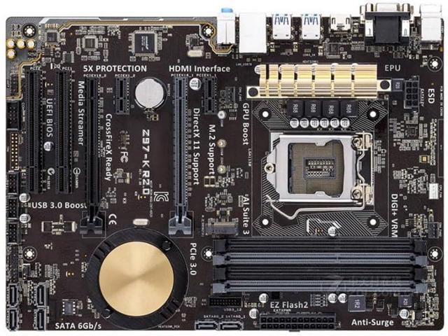 Click here for Desktop Motherboard for Z97-K R2.0 LGA 1150 DDR3 i... prices