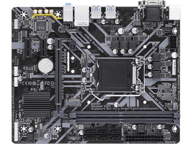 Click here for Motherboard Fit forGigabyte B360M D2V for 8th Gen... prices