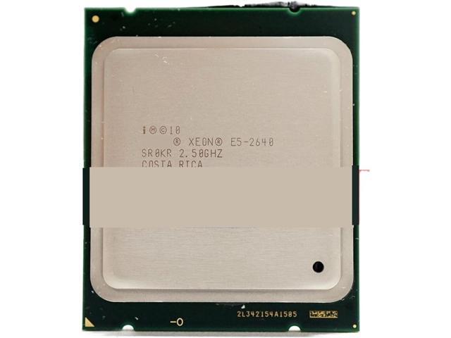 Click here for CPU forXeon Processor E5-2640 E5 2640 Six c C2 Des... prices