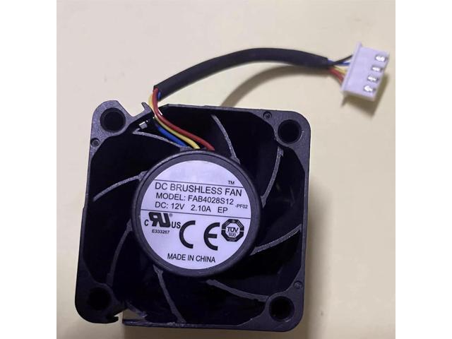 Click here for 10 PCS DC12V 2.10A FAB4028S12 4020 4cm 4-Wire Doub... prices