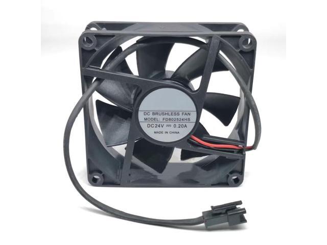 Click here for 10 PCS DC24V 0.20A FD802524HS 8025 8cm 2-Wire Cool... prices