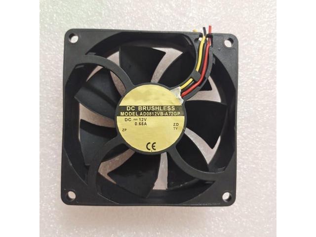 Click here for 10 PCS DC12V 0.65A AD0812VB-A72GP 8025 8cm 3-Wire... prices