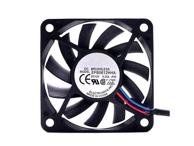 Click here for 10 PCS DC12V 0.25A EFB0612HHA 6010 6cm 3-wire doub... prices