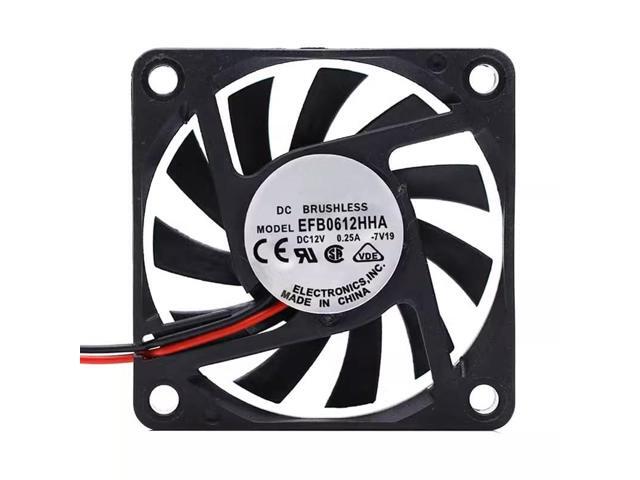 Click here for 10 PCS DC12V 0.25A EFB0612HHA 6010 6cm 2-wire doub... prices