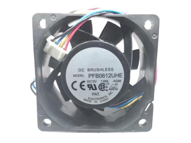 Click here for DC12V 1.68A PFB0612UHE 6038 6cm 4-Wire Cooling Fan prices