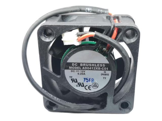 Click here for DC12V 0.20A AD0412XB-C51 4020 4cm 2-Wire Cooling F... prices