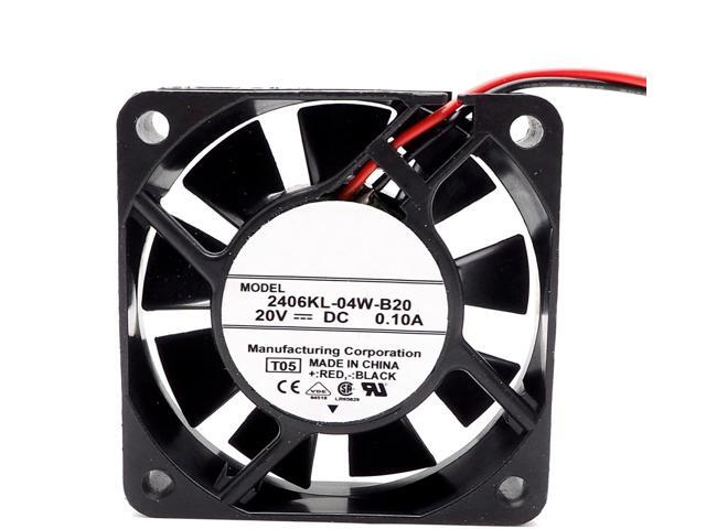 Click here for DC20V 0.10A 2406KL-04W-B20 6015 6cm 2-Wire Silent... prices