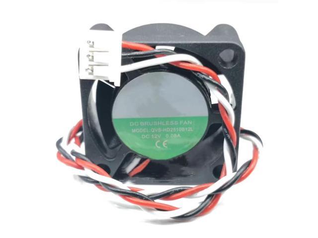 Click here for DC12V 0.08A QVS-HD2510B12L 2510 25mm 3-Wire Coolin... prices