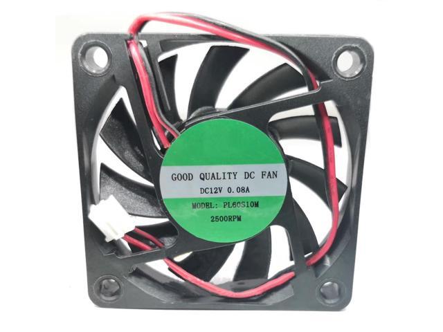 Click here for DC12V 0.08A PL60S10M 6010 6cm 2-Wire Cooling Fan prices
