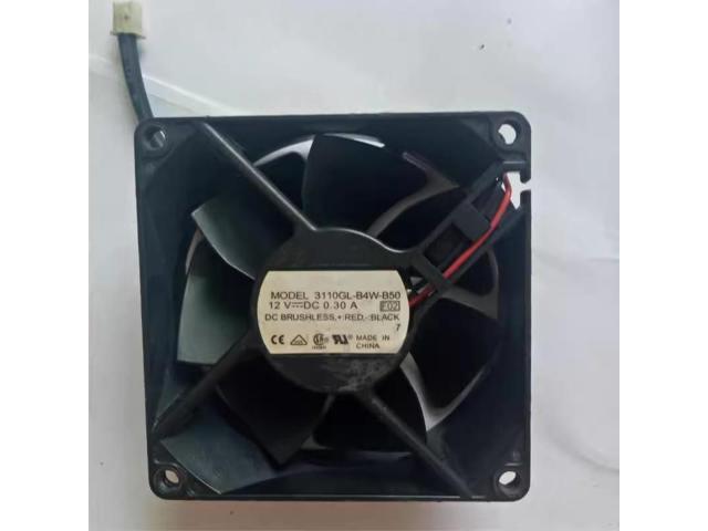 Click here for DC12V 0.30A 3110GL-B4W-B50 8025 8cm 2-Wire Dual Ba... prices