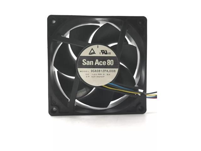 Click here for DC12V 0.6A 9GA0812P4J008 8025 8cm 4-Wire Temperatu... prices