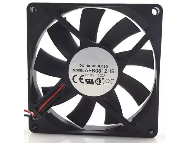 Click here for DC12V 0.20A AFB0812HB 8015 8cm 2-wire dual ball be... prices