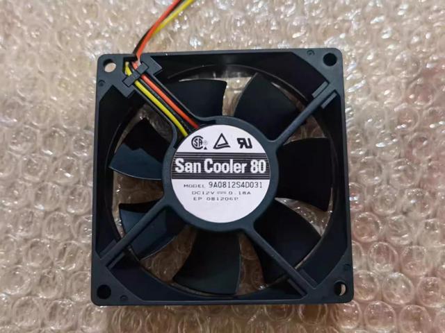 Click here for DC12V 0.18A 9A0812S4D031 8025 8cm 2-wire double ba... prices