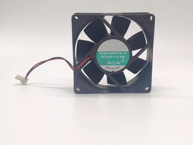 Click here for DC24V 3.4W KDE2408PTB1-6 8025 8cm 2-wire double ba... prices