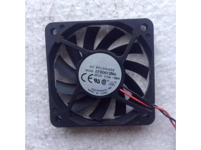 Click here for DC12V 0.12A EFB0612MA 6010 6cm 2-wire double ball... prices