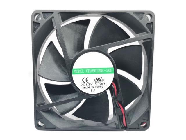 Click here for DC12V 0.08A CHA8012RL-20B 8020 8cm 2-Wire Silent C... prices