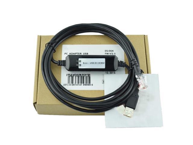 Click here for 10 PCS USB-EH-VCB02 Applicable EH Series PLC Debug... prices