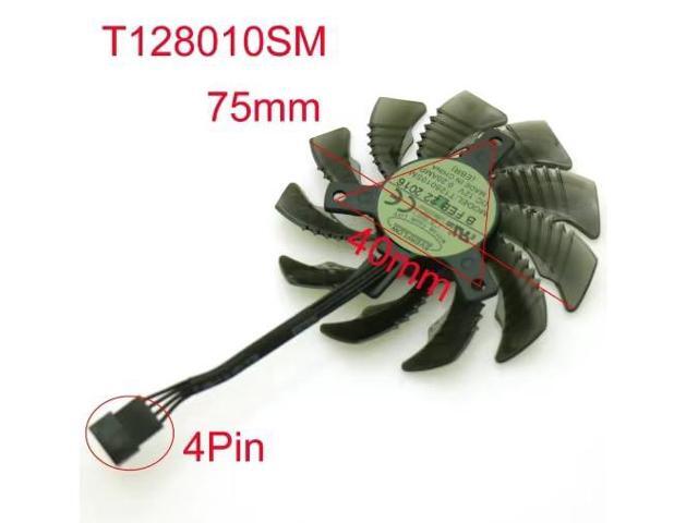 Click here for 3pcs/Lot T128010SM DC12V 0.20AMP 75mm 4Pin VGA Fan... prices