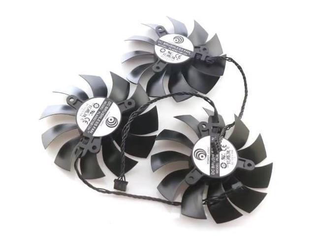 Click here for 1Pair PLA09215B12H 12V 0.55A 88mm 4Pin VGA Fan for... prices