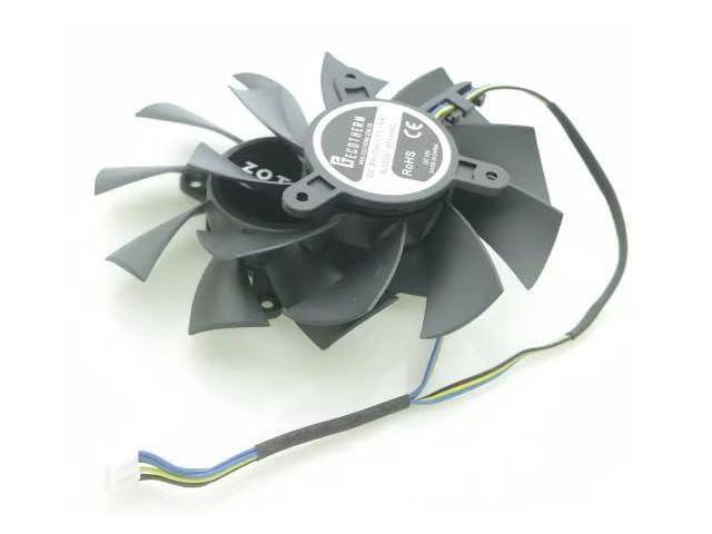 Click here for 2pcs/Lot DC BRUSHLESS Fan 85mm 4Pin VGA Fan for TX... prices