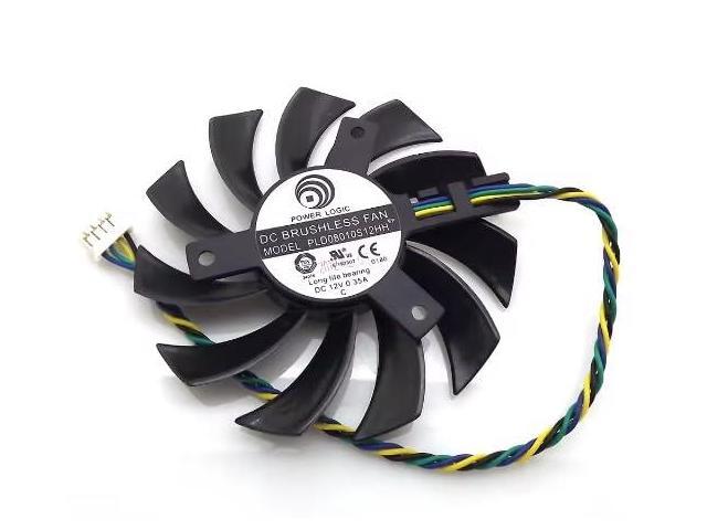 Click here for PLD08010S12HH 12V 0.35A 75mm 4Pin for R6750 HD6750... prices