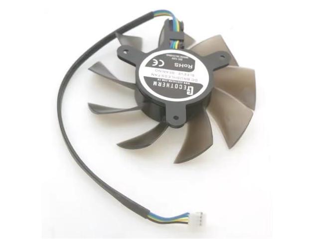 Click here for DC BRUSHLESS Fan GFY08010E12SPA 75mm 4Pin for RX58... prices