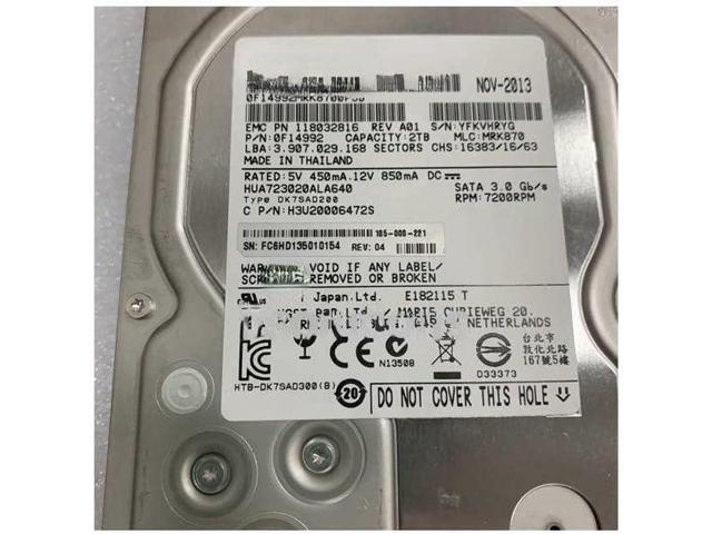 Click here for (NOT FOR HOME PC!) for 105-000-221 2TB SATA 3.5 7.... prices