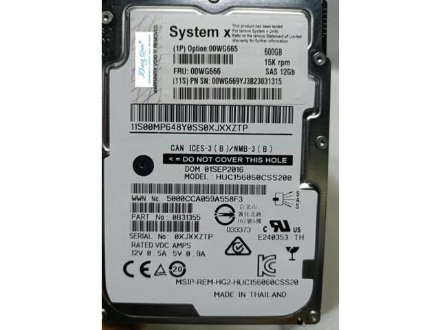 Click here for (NOT FOR HOME PC!) for 00WG666 600G 15K 12G 2.5 00... prices