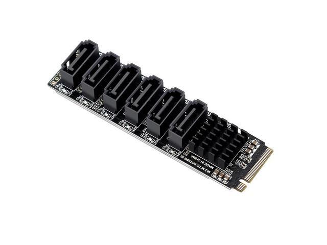 Click here for M.2 M KEY NVME to SATA Convert Card 6 Ports SATA 3... prices