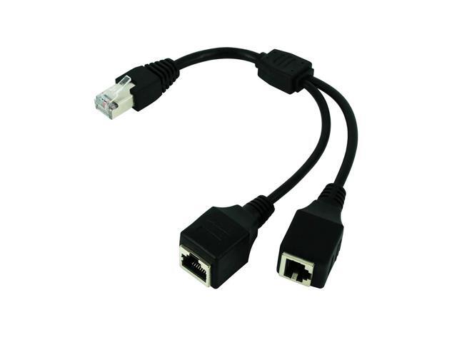 Click here for RJ45 1 Male to 2 Female LAN Cable Socket Port Ethe... prices
