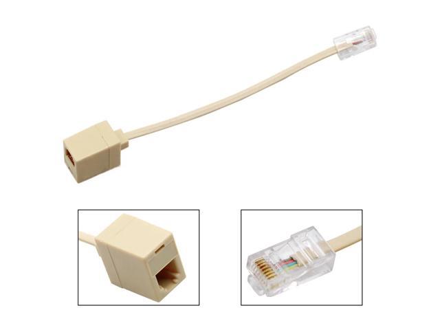 Click here for RJ45 to RJ11 Network Cable Splitter 8PIN to 6P4C T... prices