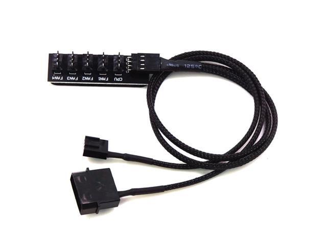 Click here for Cooling Fan Cable Splitter 5 in 1 HUB Pwm2510 Nylo... prices