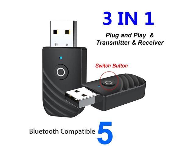 Click here for Bluetooth-compatible Dongle 3 in 1 BT5.0 USB Adapt... prices