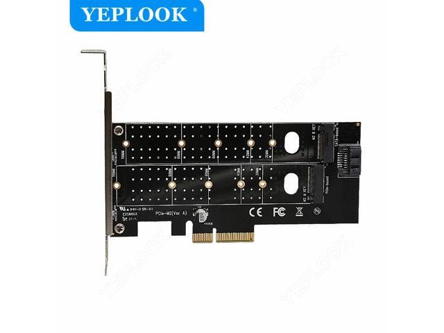 Click here for PCI-E 4x to M.2 M Key + B Key NVMe SSD NGFF SATA P... prices