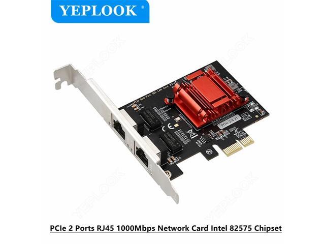Click here for PCI-E x1 Dual RJ45 10/100/1000Mbps Gigabit Network... prices