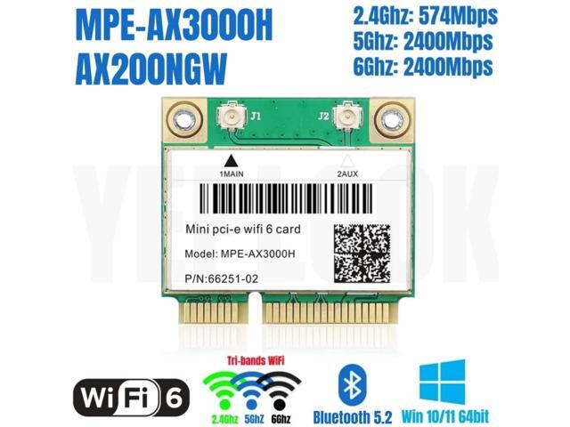 Click here for WiFi 6 MPE-AX3000H Built-in AX200HMW Mini PCIe Net... prices