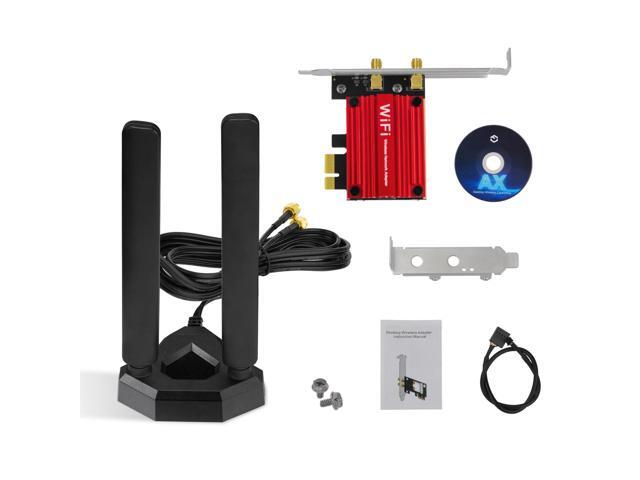 Click here for WiFi 6E PCIe Card for Desktop PC AX210 Tri Band Wi... prices