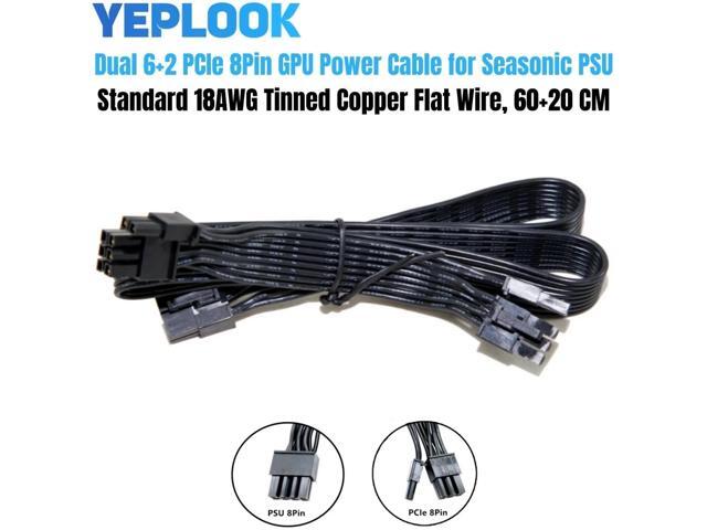 Click here for PCI-E Dual 8Pin 6+2Pin GPU Power Cable ForSeasonic... prices