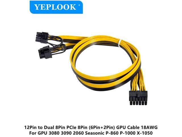 Click here for 12Pin to PCI-e Dual 8Pin 6+2Pin VGA GPU Power Cabl... prices