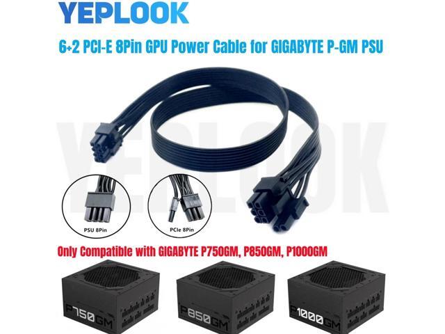 Click here for ForGigabyte P-GM PSU  PCI-E 8Pin 6+2 GPU Power Cab... prices