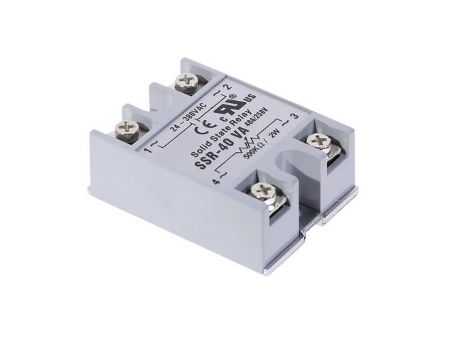 Click here for 1pcs Solid State Relay Module SSR-40VA 40A Exterma... prices