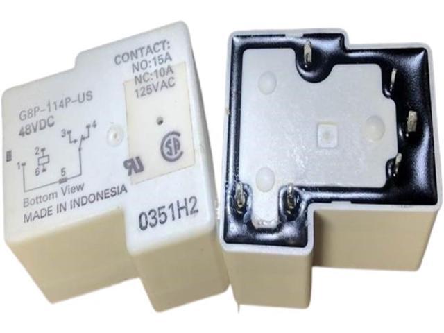 Click here for 1PCS G8P-114P-US 48VDC (T90-1C-6P-48V-20A) Relay 6... prices
