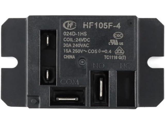 Click here for 5pcs Power Relays HF105F-4-024D-1HS DC 24V 24VDC 3... prices
