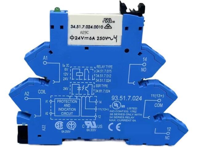Click here for 34.51.7.024.0010 Power Relay 6A 24VDC 5 Pins 93.01... prices
