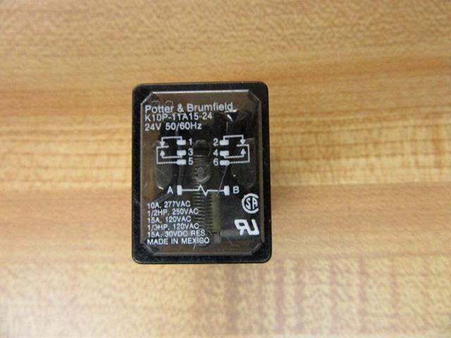 Click here for 3 Pack of TE CONNECTIVITY/Potter & BRUMFIELD K10P-... prices