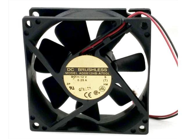 Click here for AD0812HB-A70GL DC12V 0.25A 80X80X25mm 2-Wire Cooli... prices