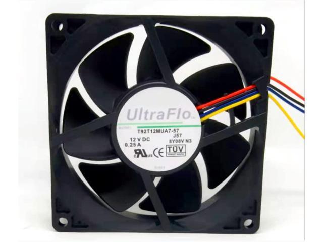 Click here for T92T12MUA7-57 12VDC 0.25A 90X90X25mm 4-Wire Coolin... prices