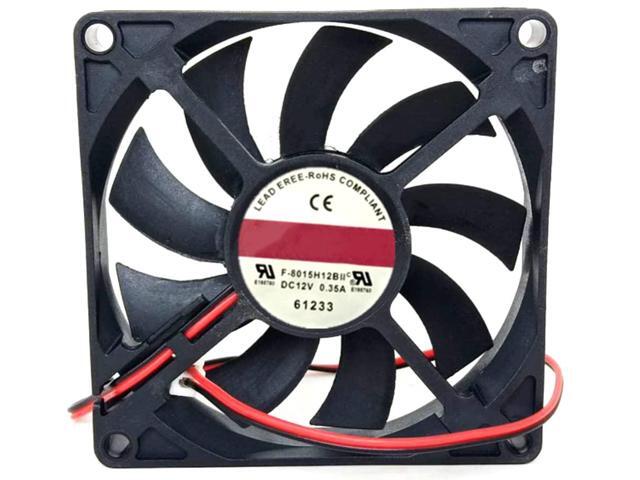 Click here for F-8015H12BII 12V 0.35A 80mm 2-Wire Cooling Fan 80X... prices