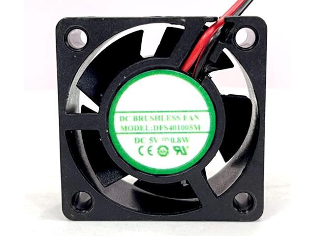 Click here for DFS401005M DC5V 0.8W 40X40X20mm 2-Wire Cooling Fan... prices