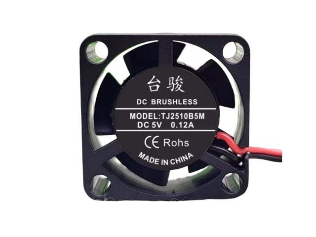 Click here for TJ2510B5M 5V 0.12A 2510 Cooling Fan 25X25X10MM 2-W... prices